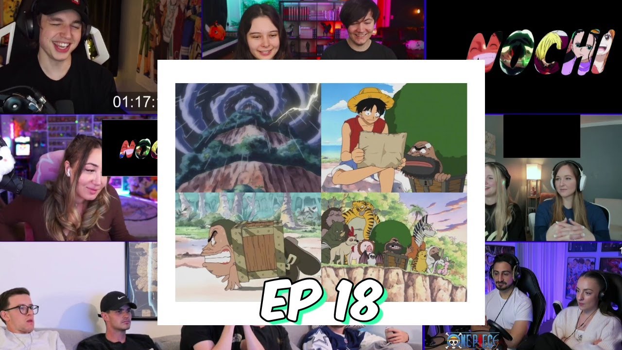 One Piece Meeting The Treasure Pirate Episode 18 Reactions Mashups ...
