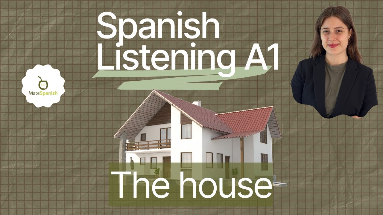 La casa y actividades| Comprensión auditiva A1- Spanish listening ...
