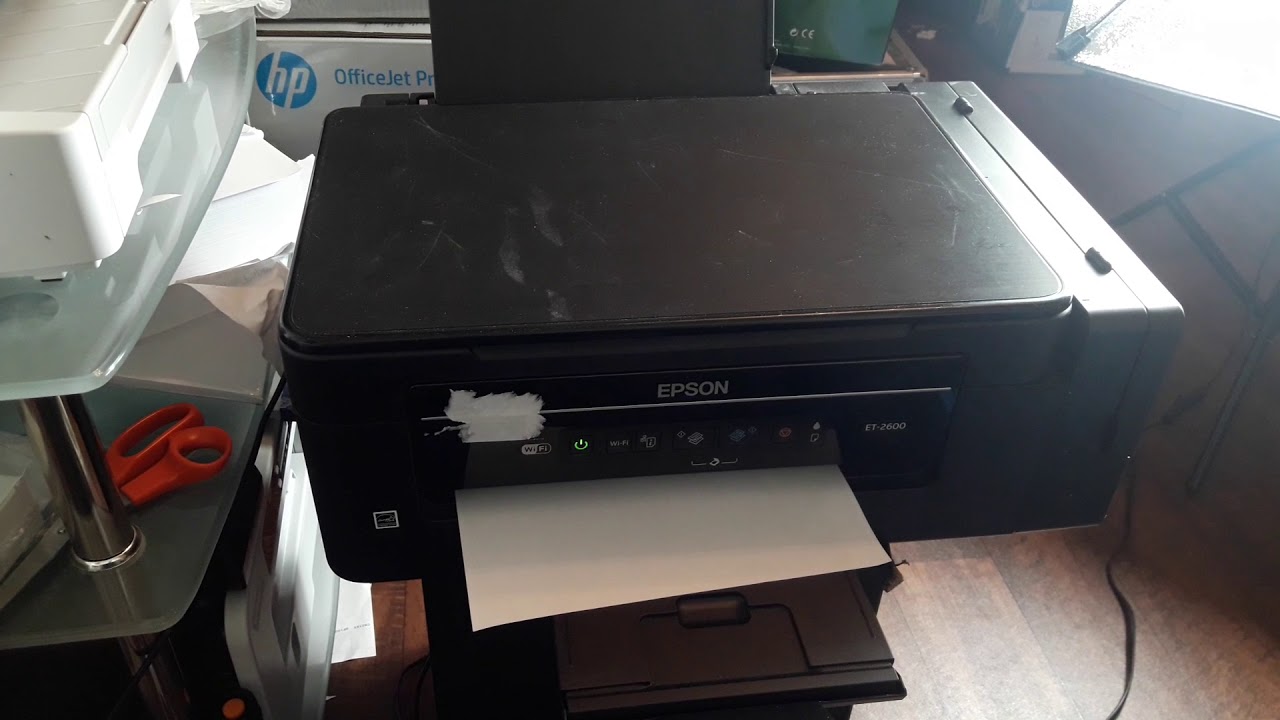 Epson EcoTank ET-2600 Wi Fi Print Scan Copy all in one inkjet printer ...