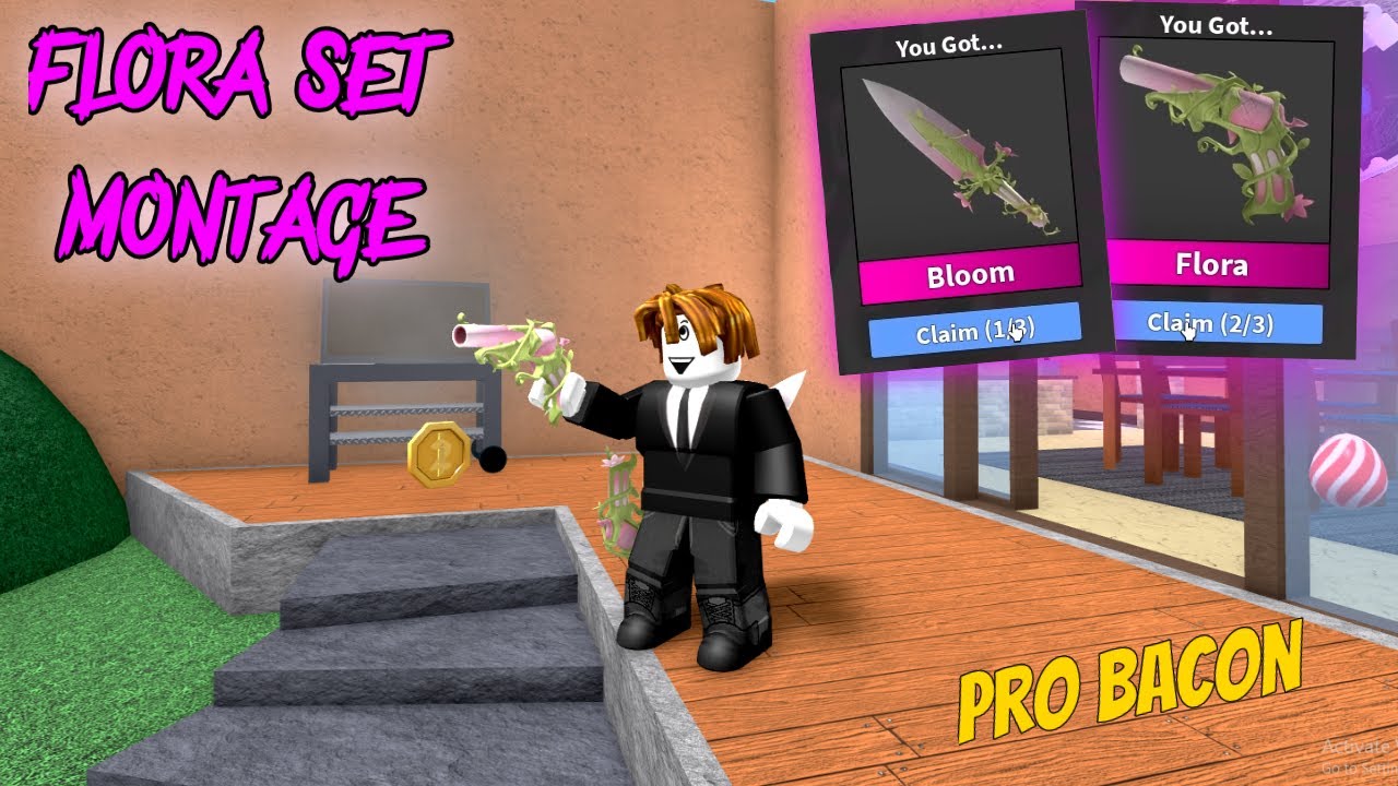 MM2 - FLORA SET MONTAGE 🌸 - YouTube