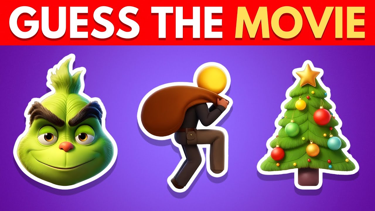 Guess The CHRISTMAS Movie By Emoji 🎄🎬 Christmas Quiz - YouTube