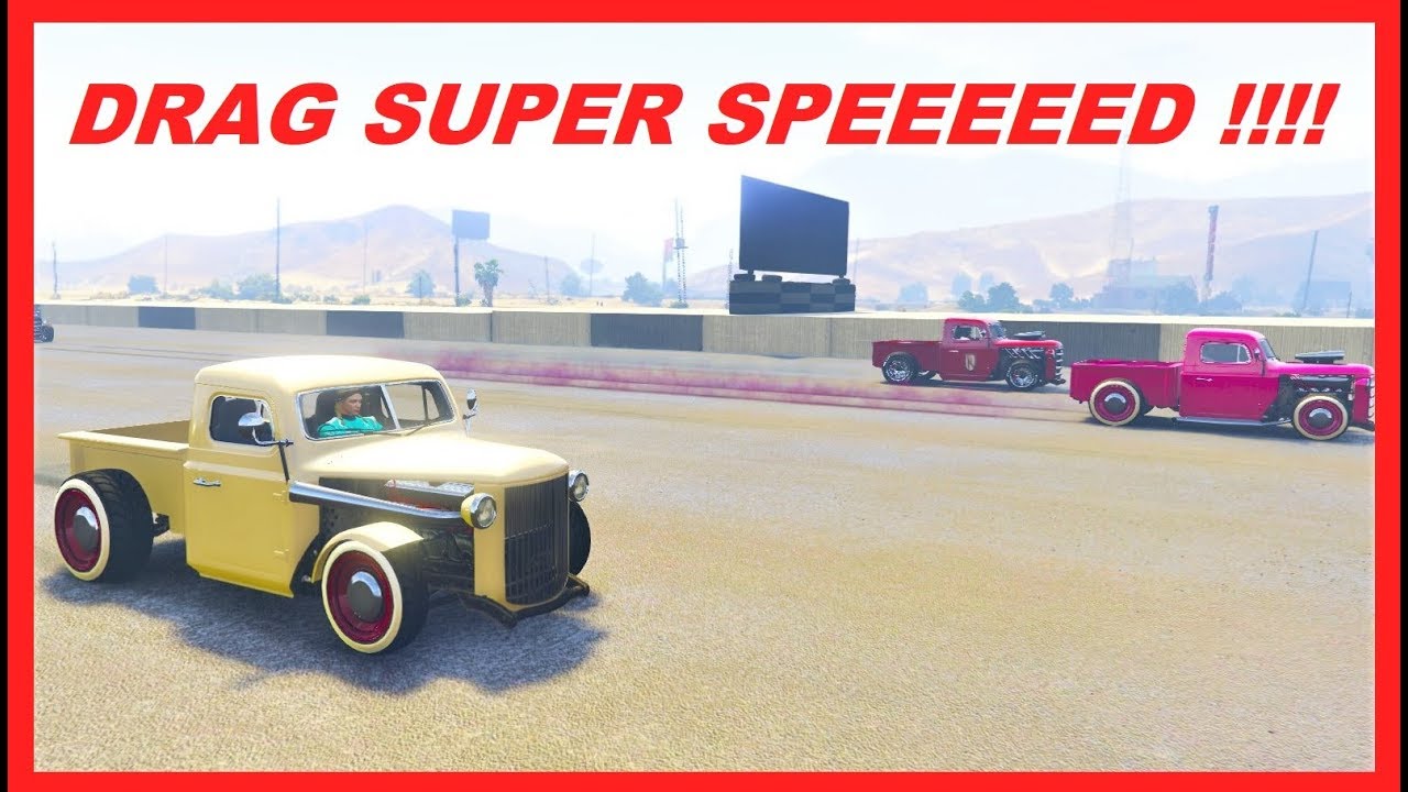 GTA 5 Online : How to WIN EVERY DRAG RACE !!! Our best RIDES, Drag ...