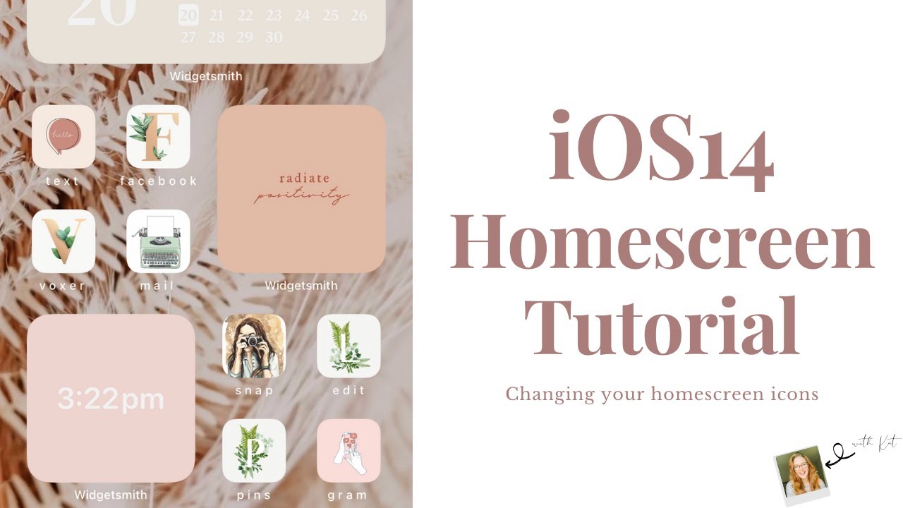 iOS14 Homescreen Tutorial - YouTube