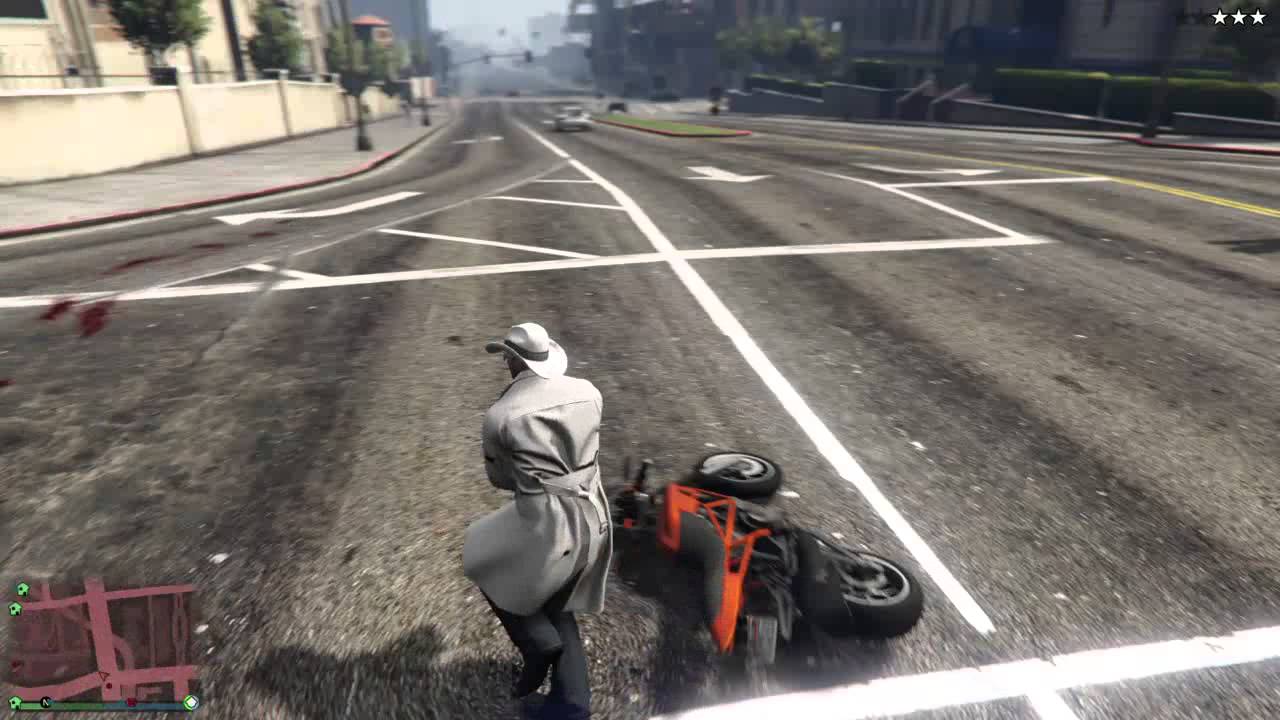 Motor Bike Spiral Wipeout - YouTube