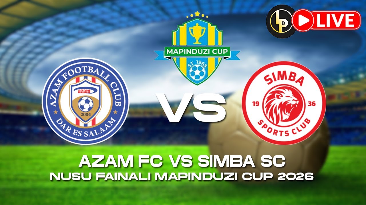 SIMBA VS AZAM- NUSU FAINALI MAPINDUZI CUP - YouTube