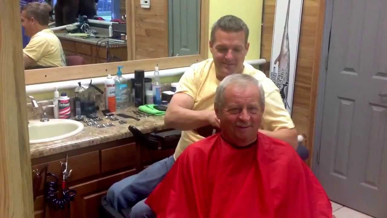Old time barber shop byEddie Powell - YouTube