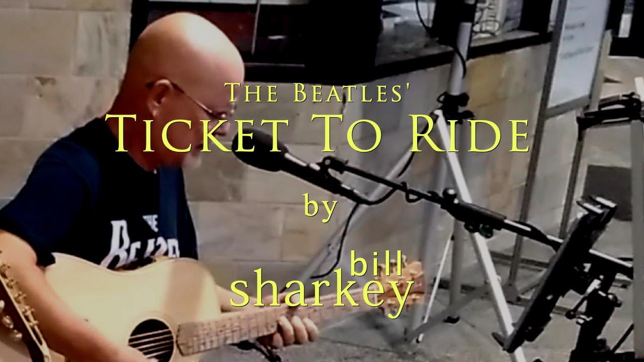 Ticket To Ride - Beatles, The (cover-live by Bill Sharkey) - YouTube