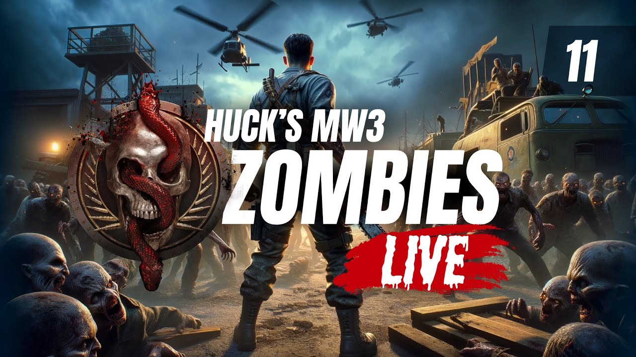 MWZ ZOMBIES 3rd Person Live MW3 Call of Duty Modern Warfare 3 # ...