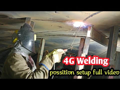 Stick Welding Tips for a 4g Overhead Weld Test