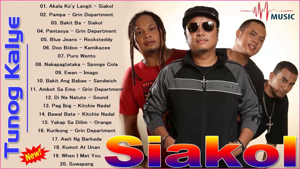 Siakol Nonstop Songs - OPM Love Songs Collection 2021 - Best Of Siakol ...