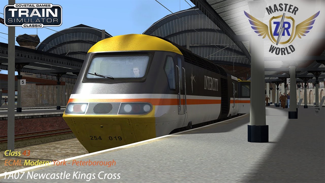 1A07 Newcastle Kings Cross - ECML Modern: York - Peterborough - Class ...