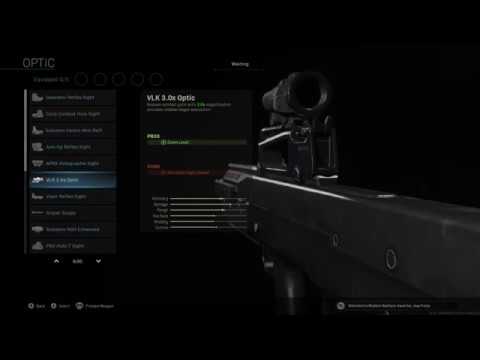 Call of Duty Modern Warfare: All Attachments For ODEN in Gunsmith (No ...