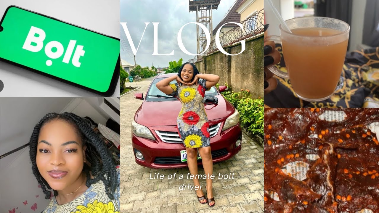 How bolt works /Female Nigeria bolt driver/ lifestyle - YouTube