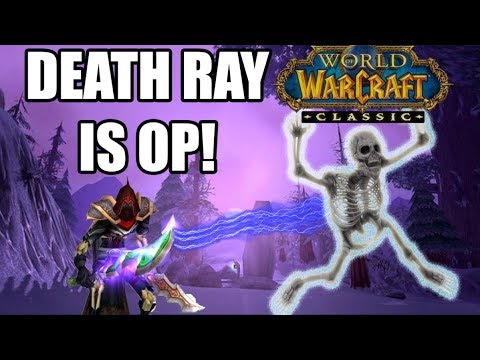 WoW Classic - Gnomish Death Ray CRIT! - YouTube