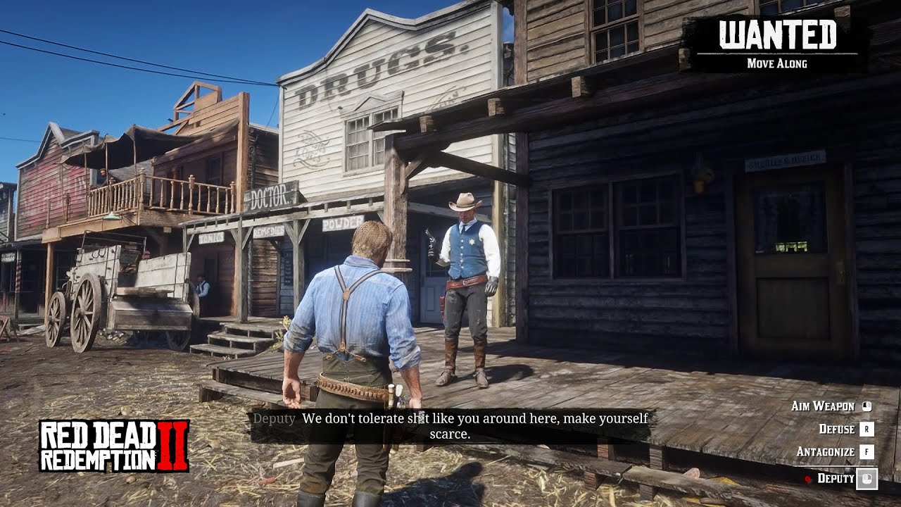 Talk Yourself Out Of An Arrest #18 | RDR2 - YouTube