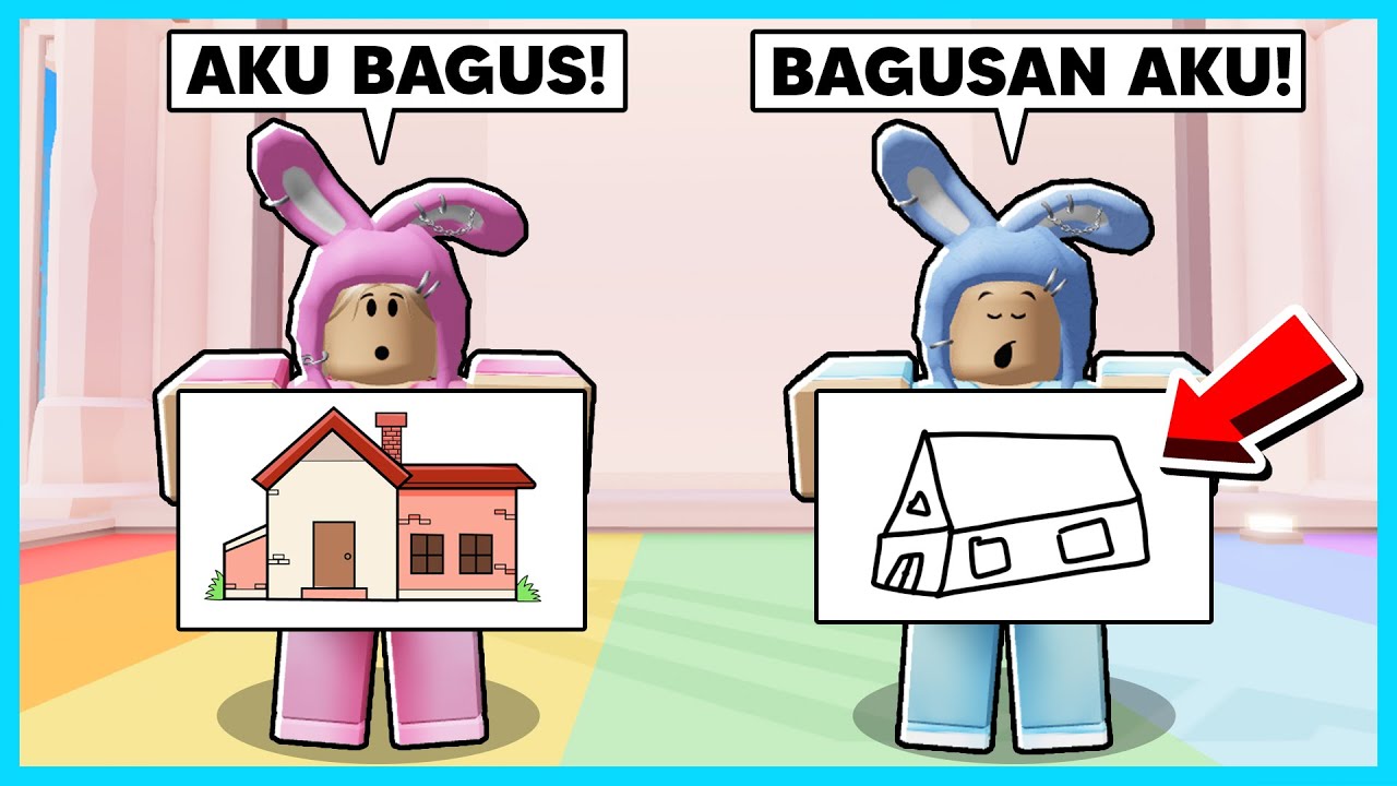 MIPAN & ZUZUZU Challange Gambar Di Kelas! MENANG DAPET HADIAH! - Roblox ...