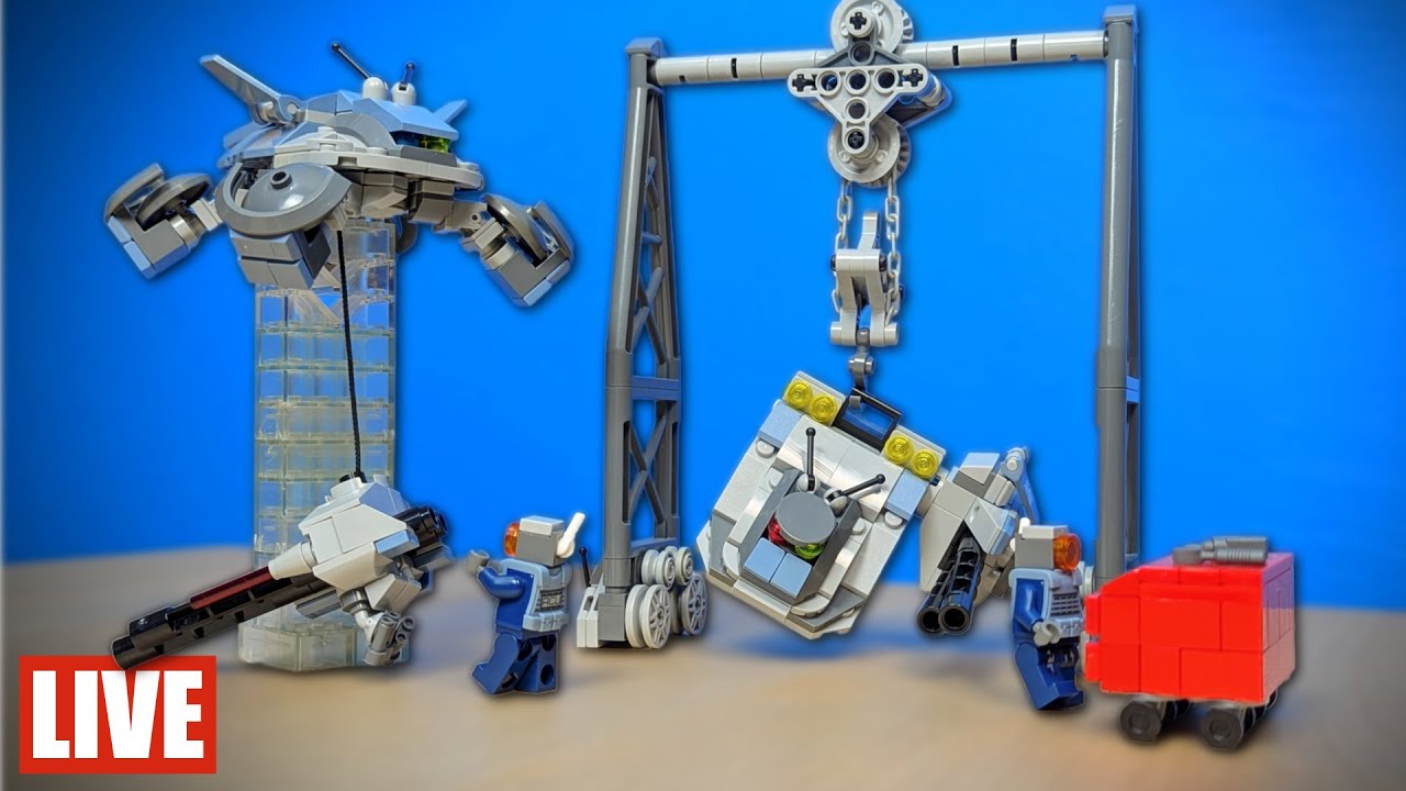 LEGO MOC Building Live stream! - YouTube