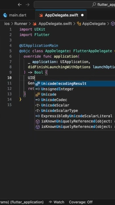 Flutter + Swift. FlutterMethodChannel IOS (Battery) - YouTube