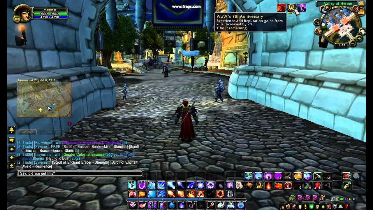 Celebration Package (Requires WoW's 7th Anniversary) How-To - YouTube