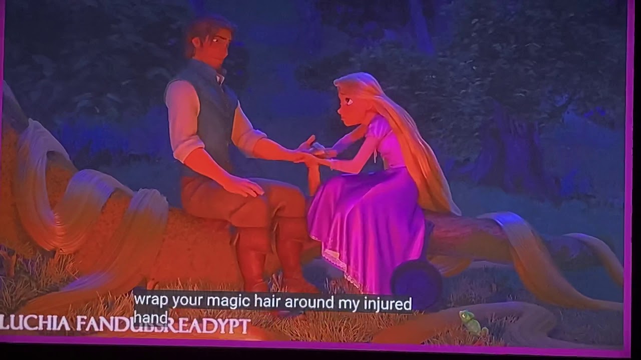 🌻TANGLED 2010🌻~🌺RAPUNZEL FANDUB🌺~🔥CAMPFIRE🔥~👑WITH ZACHARY LEVI👑 - YouTube