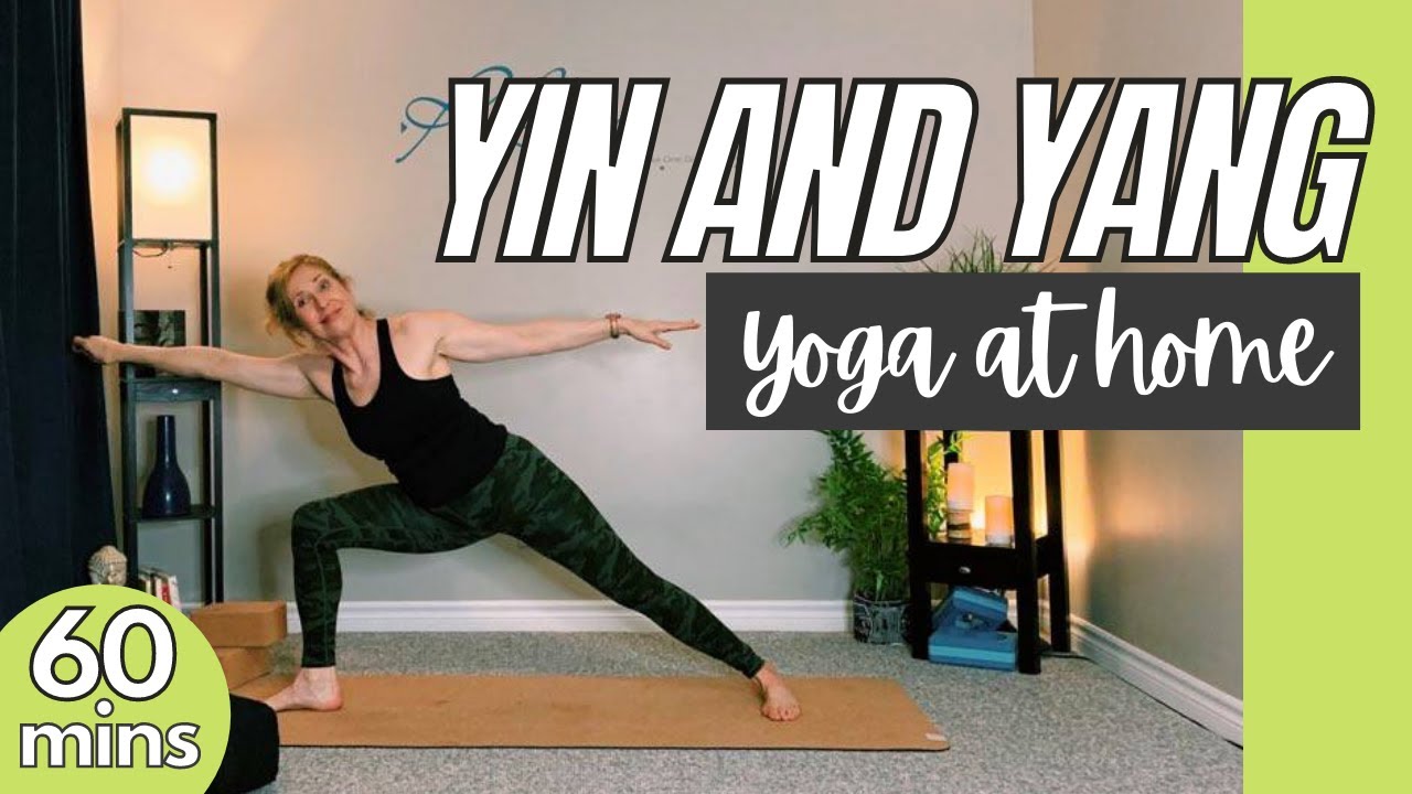 YIN YANG YOGA PRACTICE | 1Hr Full Yoga Flow Practice at Home - YouTube