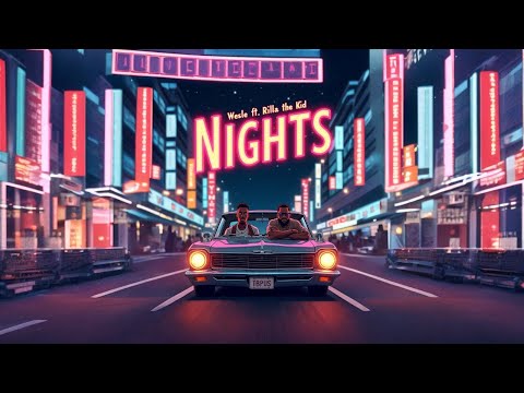Wesle - Nights ft. @rillathekid [Official Visualizer]