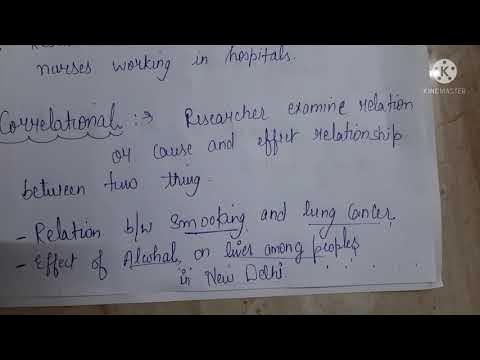 non experimental research design with examples and characteristics ...