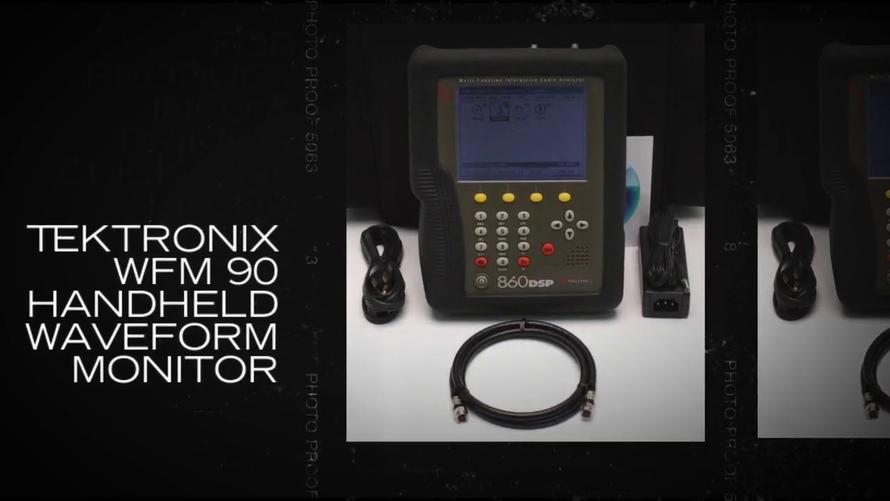 Trilithic 860 DSPi Multi-Function Cable Analyzer CATV Meter - YouTube