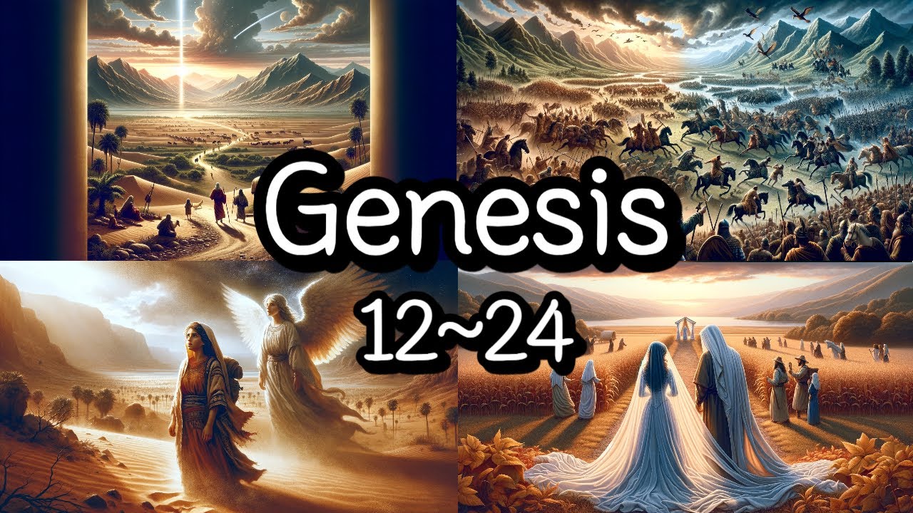 KJV Audio Bible : Genesis12~25 With Text : The Stories of Abraham and ...