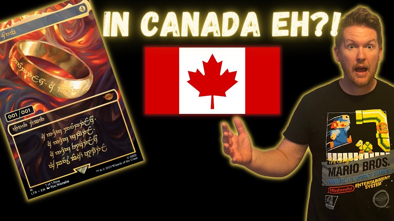 The One Ring 1/1 MTG Card Found in Canada? PSA Takes Shot at Beckett ...