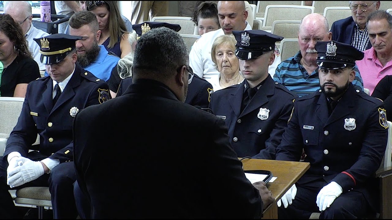 Montclair Police Dept Promotional Ceremony - June 6, 2024 - YouTube