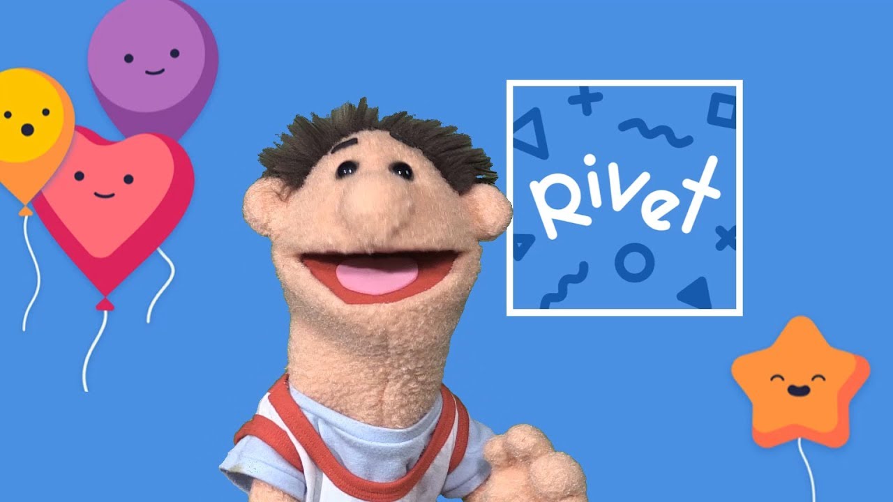 Timmy Uppet Loves The Rivet Reading App For Kids - YouTube