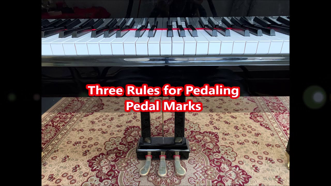 P. 36 Three Rules for Pedaling, Pedal Marks——PIANO Adventures Lesson ...