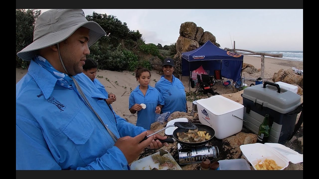 Camp out & catch cook - YouTube