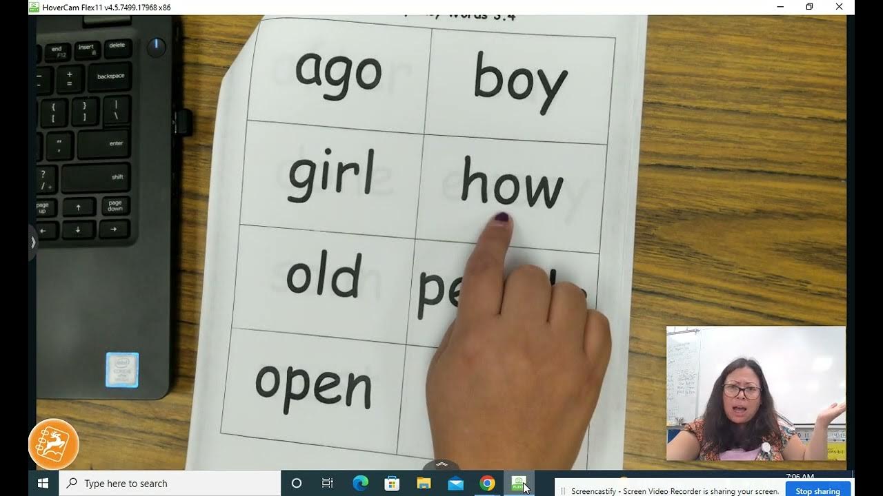 Unit 3 Week 4 High Frequency Words - YouTube