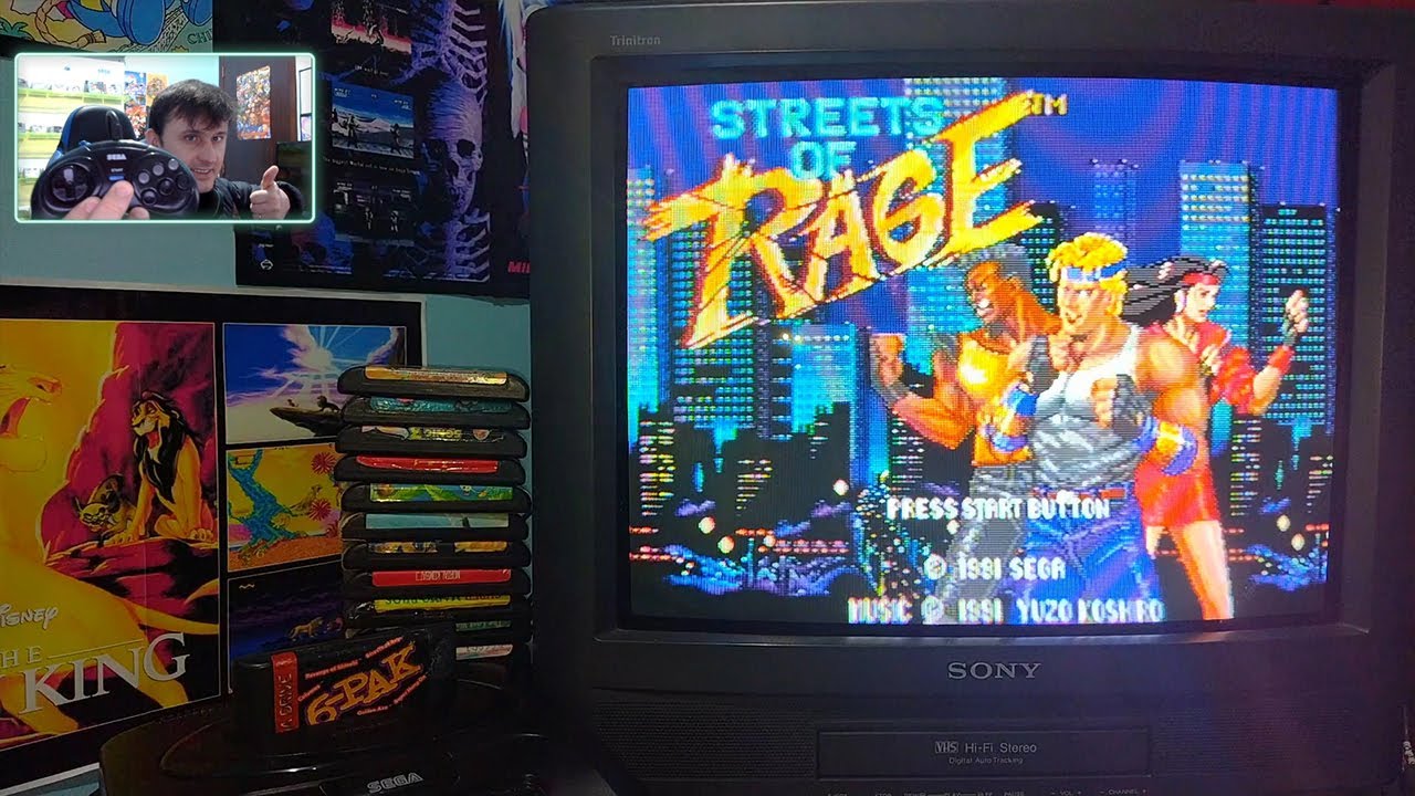 MEGADRIVE + TV DE TUBO VEM PRA LIVE - YouTube