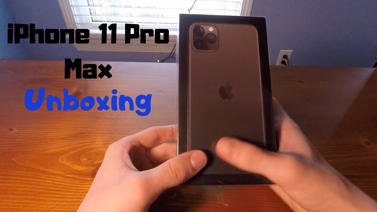 iPhone 11 Pro Max 512 GB Unboxing and Initial Setup! - YouTube