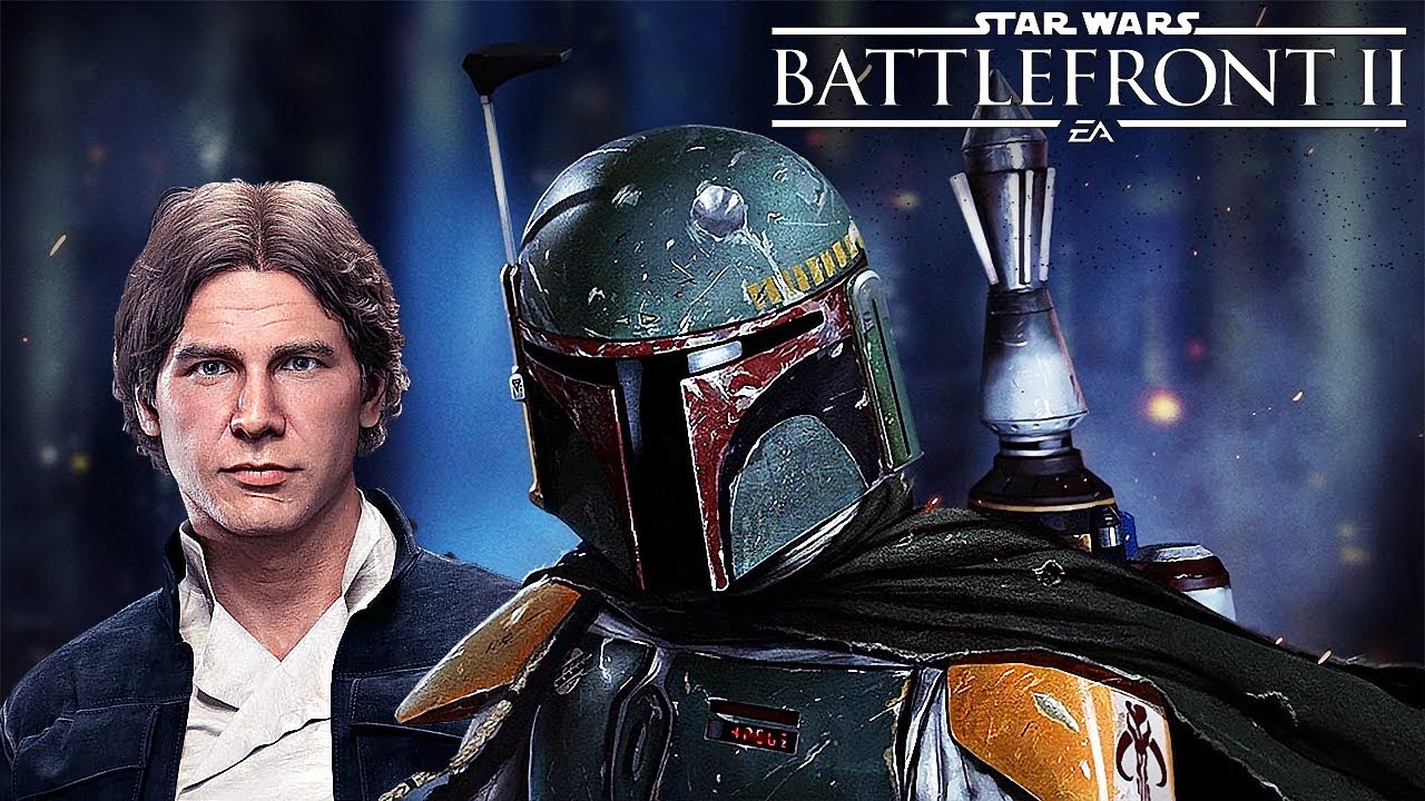 Han Solo and Boba Fett Gameplay! (Star Wars Battlefront 2) - YouTube