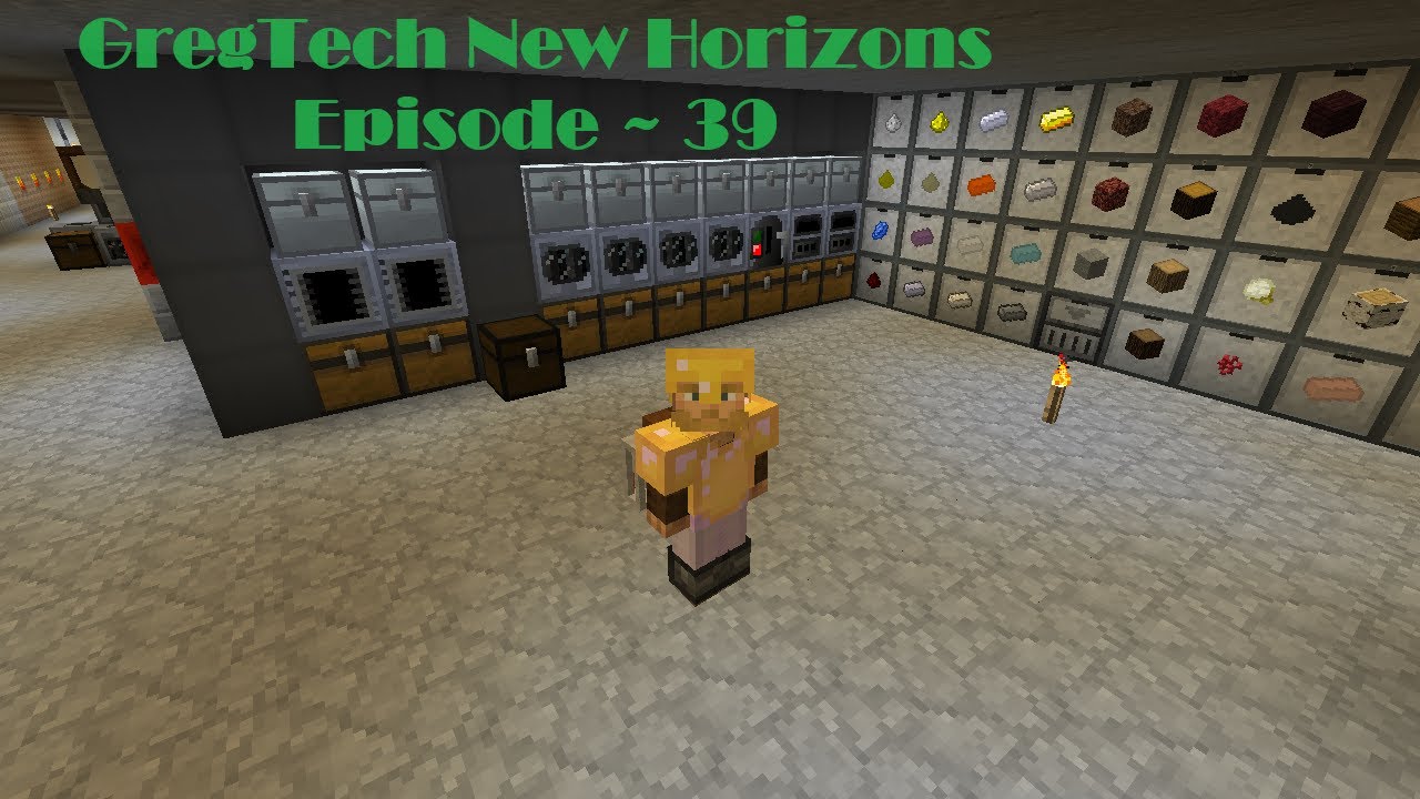 GregTech New Horizons - Episode 39 - Processing materials - YouTube
