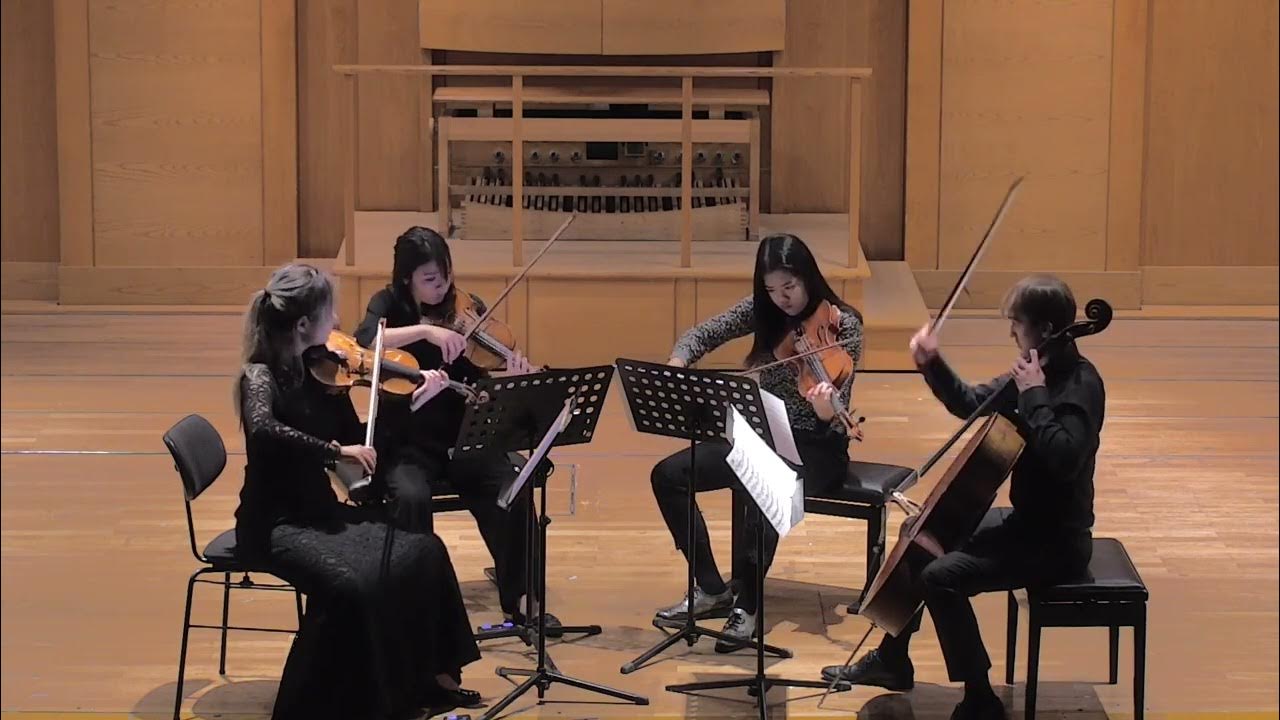 K.Szymanowski - String Quartet No.2, op.56 1&2mov. / Quartet HANA - YouTube