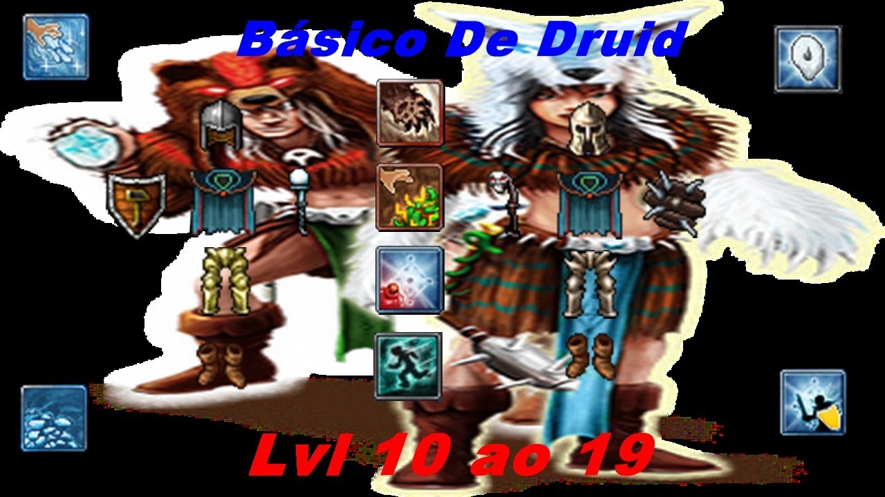 Básico de Druid Lvl 10 ao 19 - AXB Tibia - YouTube