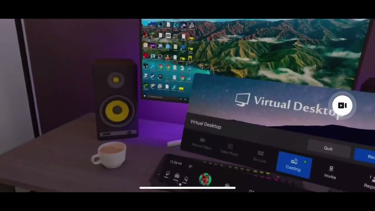 Virtual Desktop VR Streaming - YouTube