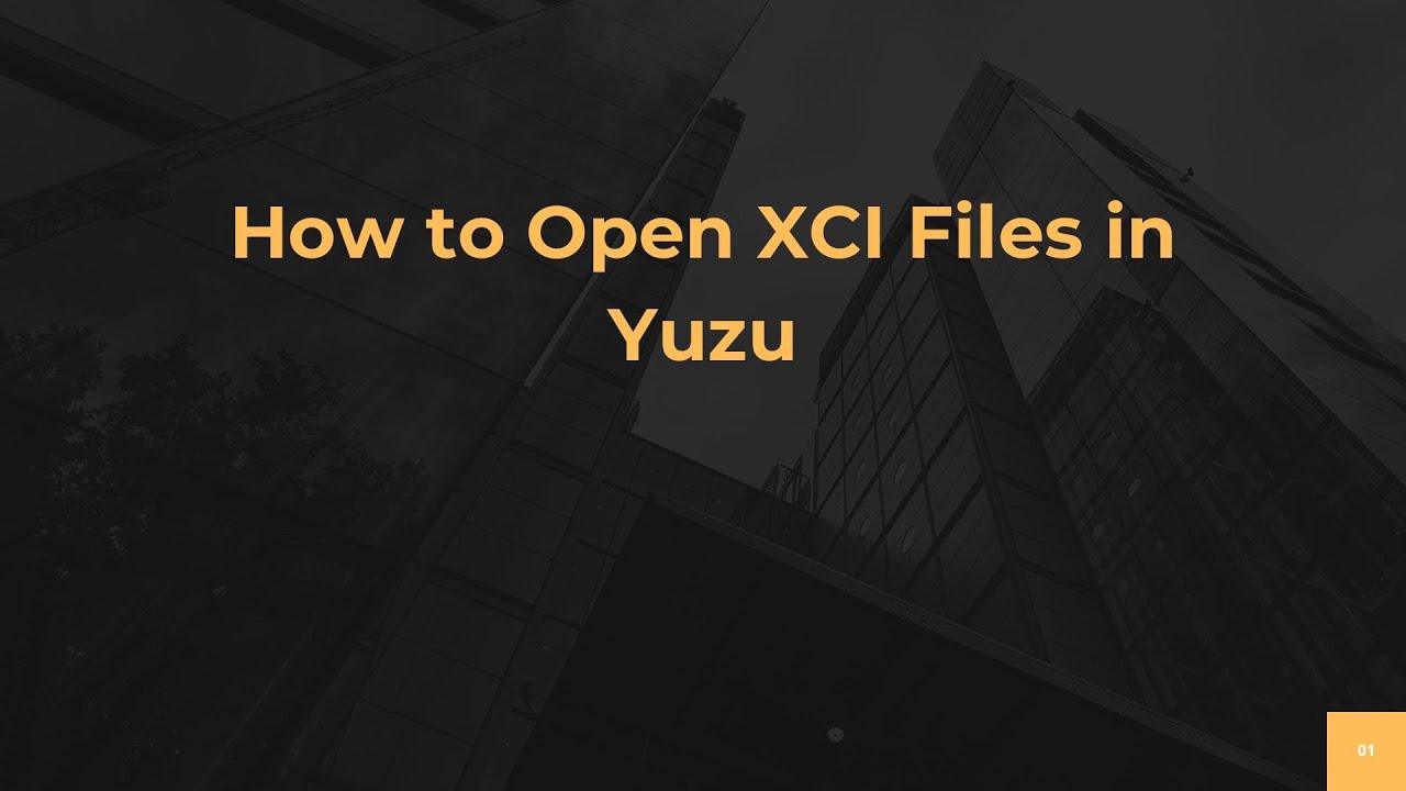 How to Open XCI Files in Yuzu - YouTube