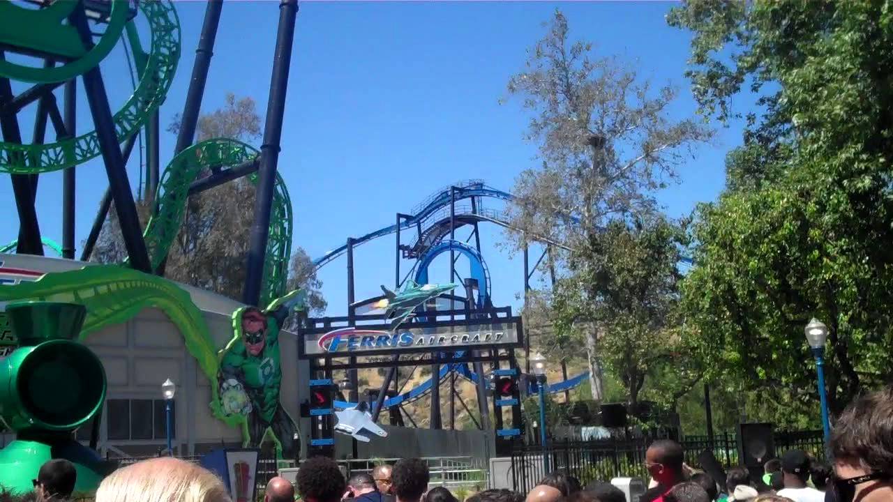 DC Universe Opening Ceremony - Six Flags Magic Mountain - YouTube