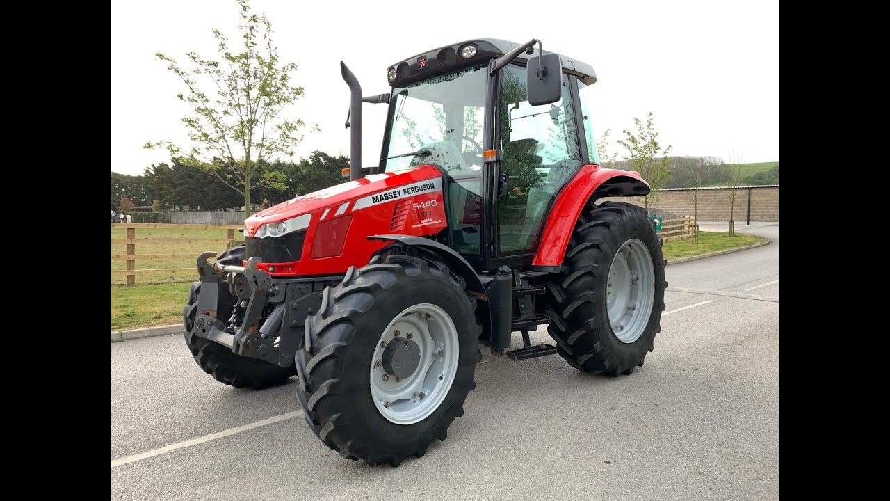Massey Ferguson 5440 Dyna 4 Tractor - YouTube