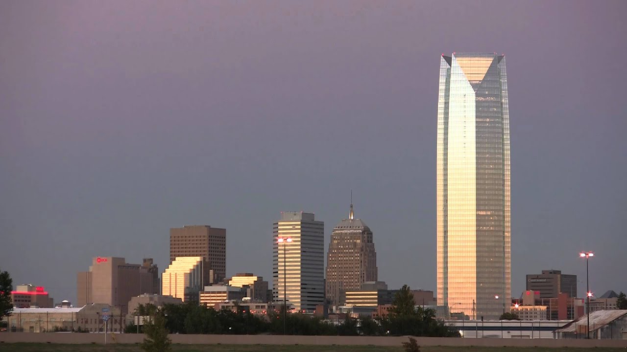OKC Skyline Timelapse Summer 2012 - YouTube