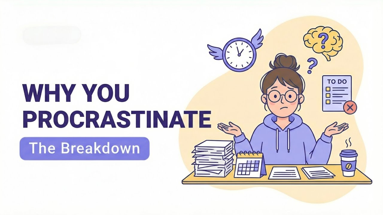 Why You Procrastinate: The Psychological Trap Controlling Your Life ...