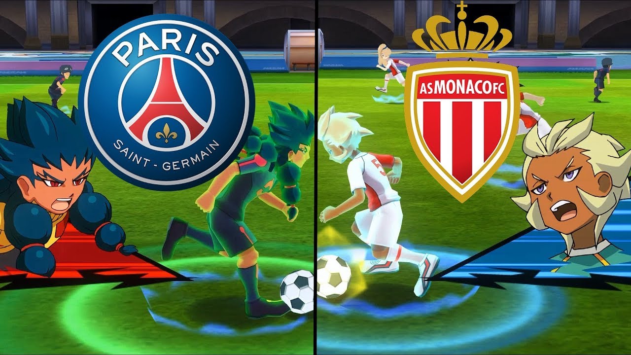 [Full HD 1080P] Inazuma Eleven Ligue 1 ～ Paris Saint-Germain vs AS ...