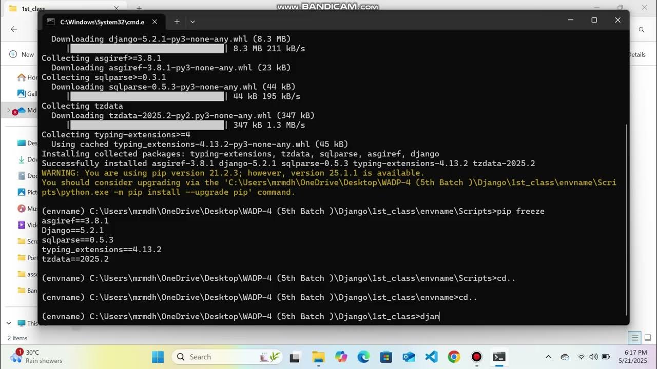 How to Create a Virtual Environment for Django | Step-by-Step Guide for ...