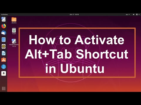 How to Activate Alt Tab Shortcut in Ubuntu | Alt Tab Shortcut Not Working in Ubuntu - YouTube